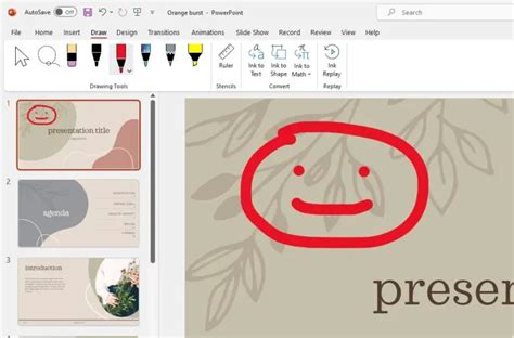 How To Draw Freehand On PowerPoint Vegaslide