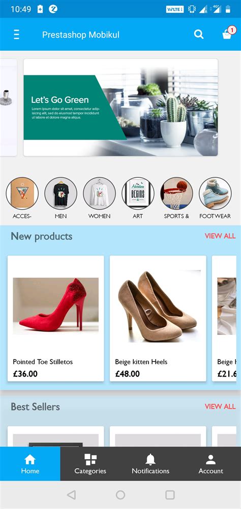 Prestashop Mobile App Open Source Ios Android Application Builder