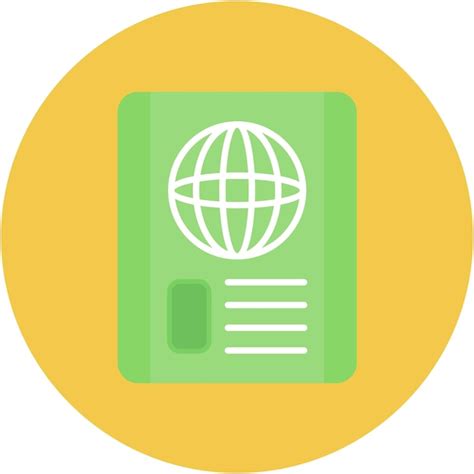 Premium Vector Passport Vector Illustration Style