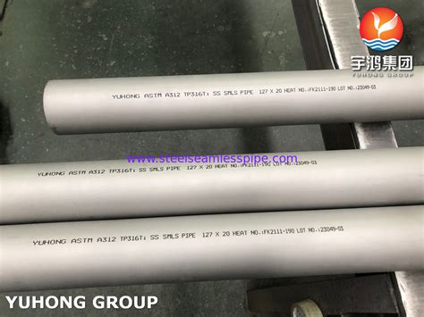 ASTM A ASME SA TP Ti UNS S Stainless Steel Seamless Pipe