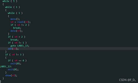 一道堆方向的pwn（double Free And Unsorted Bins）fd。的博客 Csdn博客