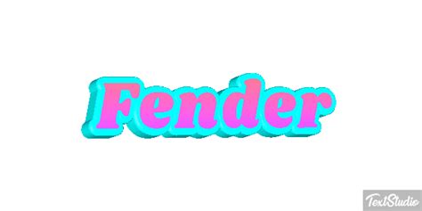 Fender Brand Animated  Logo Designs