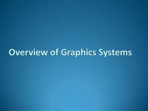 Cgmm Introduction Ppt