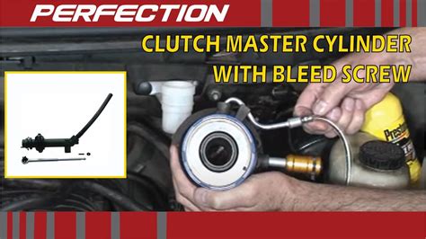 How To Bleed Clutch Master Cylinder Without Bench Bleeding At April