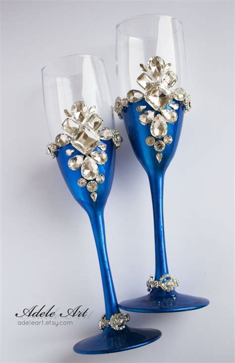 Wedding Wine Glasses Decor Ideas