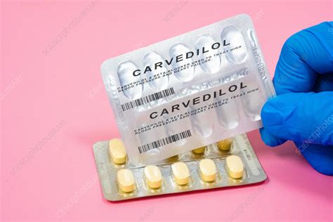 Carvedilol Pills Stock Image F0443170 Science Photo Library