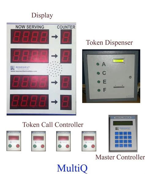 resonent technolabs electronic queue management system at ₹ 42000 piece in surat