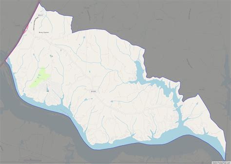 Map Of Bracey Cdp Thong Thai Real