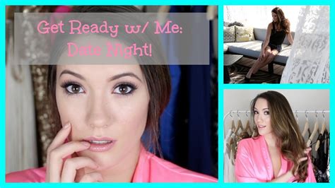 Get Ready W Me Date Night Makeup Hair And Outfit Blair Fowler Youtube
