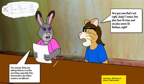 Judy Corrects My Math By Kbafourthtime On Deviantart