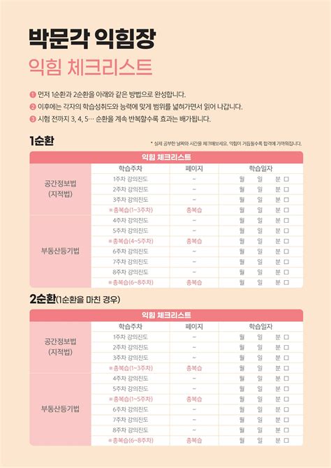 알라딘 미리보기 2023 박문각 공인중개사 박문각 익힘장 2차 부동산공시법령