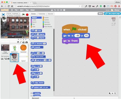 Coderdojo Indigo March Madness Game