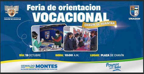 Feria De Orientación Vocacional Campañas Municipalidad Distrital De