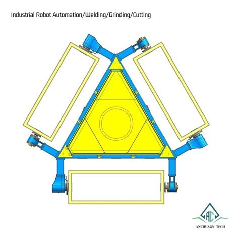 China Four Axis Rotating Three Station Flip Positioner Manufacturers Suppliers Factory