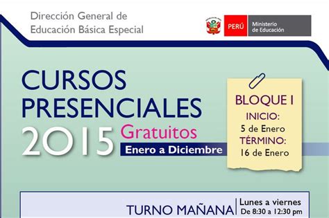 Teresa Clotilde Ojeda Sánchez Cursos Presenciales Gratuitos De