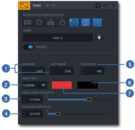 FADE Editor Liquid Cinema