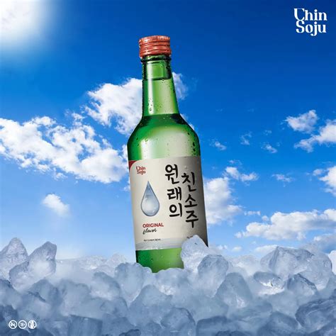Chin Soju Fruit Flavours 360ml Korea Soju High Quality Low Price Import