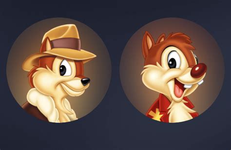 New Throwback Disney Avatars Now Avaiable Chip And Company Avatar