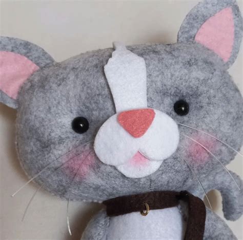 Gato Em Feltro Loja Ana Paula Mendes Elo7 Produtos Especiais