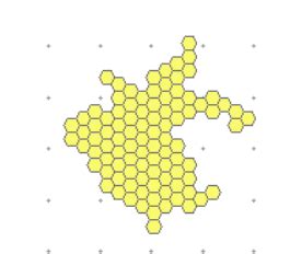 Arcgis Desktop Automatically Dividing Multiple Polygons Into Halfs Geographic Information
