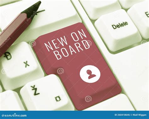 Writing Displaying Text New On Board Concept Meaning Appreciation For