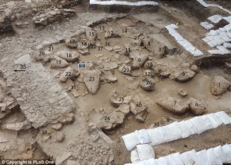 Wine Time In The Bronze Age Ancient Underground Cellar Containing 40