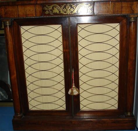 Bonhams A Regency Rosewood Side Cabinet