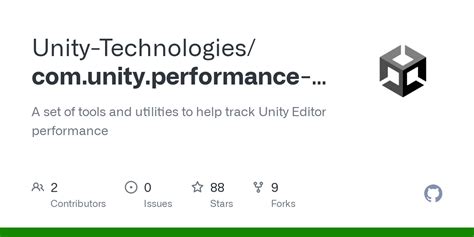 Github Unity Technologies Unity Performance Tracking A Set Of