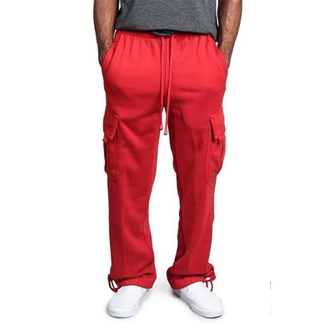 Oalirro Mens Lightweight Sweatpants With Drawstring Elastic Waist