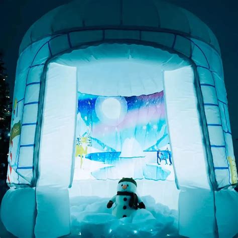 Pods Polar Ice Igloosensory Densensory Room Deninflatable Sensory Den