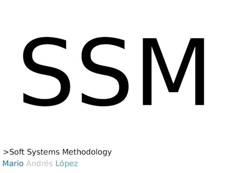 pptx soft systems methodology a brief introduction dokumen tips