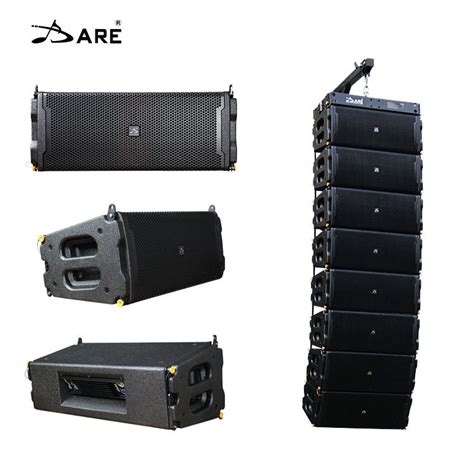 dare dual 8 10 12 outdoor stage powered speaker waterproof neodymium