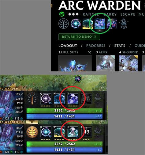 Bug Arc Warden Immortal Icon Doesnt Work Since The Patch Which Gave