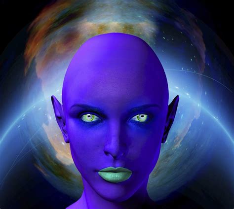 Alien Female Art Wallpapers Download Black Girl Baddie With Alien