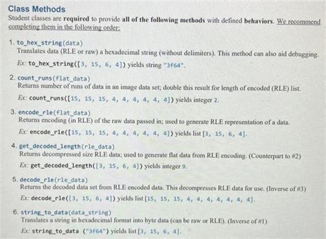 Solved PYTHON Hello I Need These Methods Defined And Be Chegg