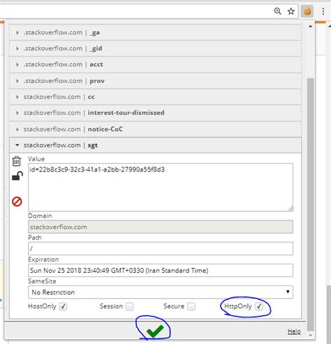 Get HttpOnly Cookies With Javascript Stack Overflow