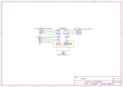 TPA2012 Amplifier Breakout Module OSHWLab