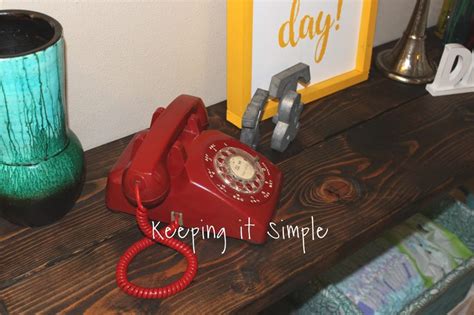 How To Build A Sofa Table For Only 30 Keeping It Simple