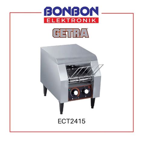 Getra Conveyor Toaster Ect 2415 Pemanggang Roti Konveyor Ect2415 Bonbon Elektronik
