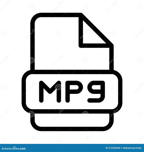 Mpg File Icon Type Files Sign Outline Symbol Design Icons Format Type