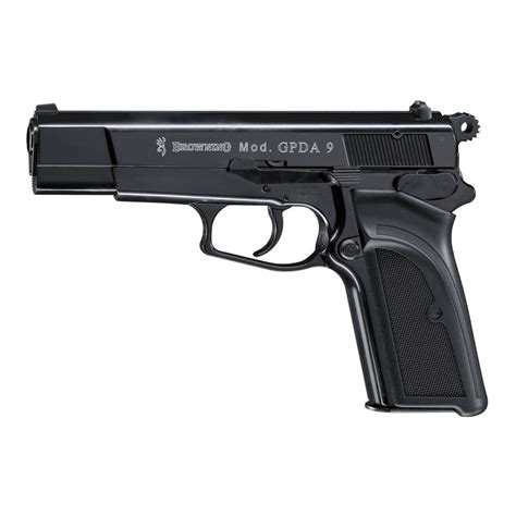 Browning GPDA mm P A K schwarz brüniert Schreckschuss Pistole ETZEL Behördenausstatter