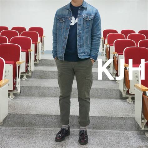 남자 맨투맨 And 데님자켓 코디 후리하네 네이버 블로그