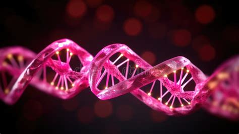 Genetics Dna Pink Stock Illustration Illustration Of Genetic 307601777
