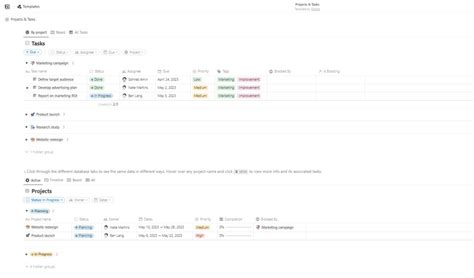 【notion 模板】2024最全notion免費模板推薦，點擊即用！ Projectmanager