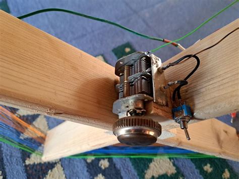 Magnetische Loop Antenne Project Für Alte Röhrenradio Gebraucht In