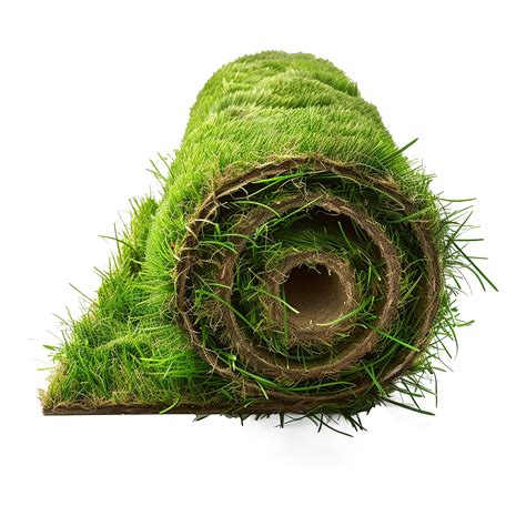 Rolled Grass Sod For Landscaping And Gardening Projects 58445553 Png