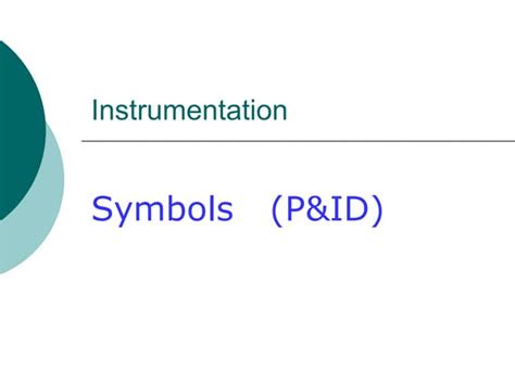 Basic Instrumentation Symbols Pandid Pfd Gaurav Singh Rajput Pdf