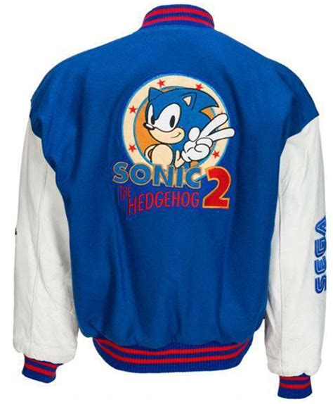 Sonic The Hedgehog Varsity Jacket