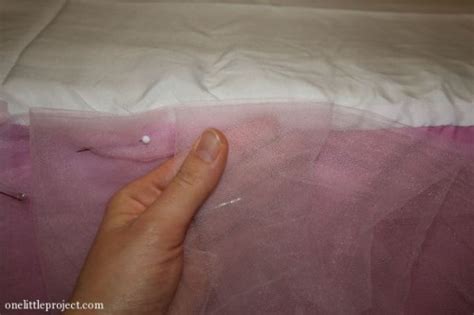 How To Make A Tulle Bedskirt