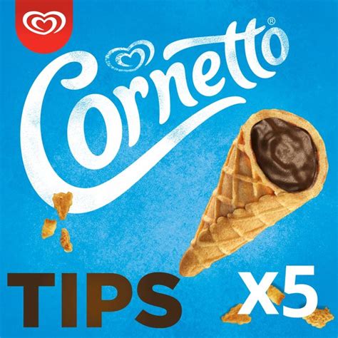 Cornetto Chocolate Cone Tips Frozen Ocado